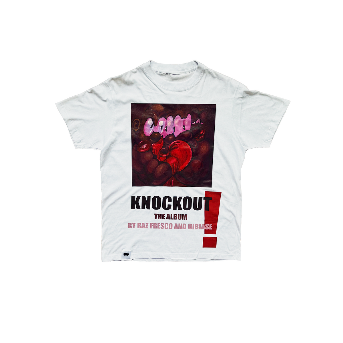 Knockout | T-Shirt (White) – BKRSCLB STORE
