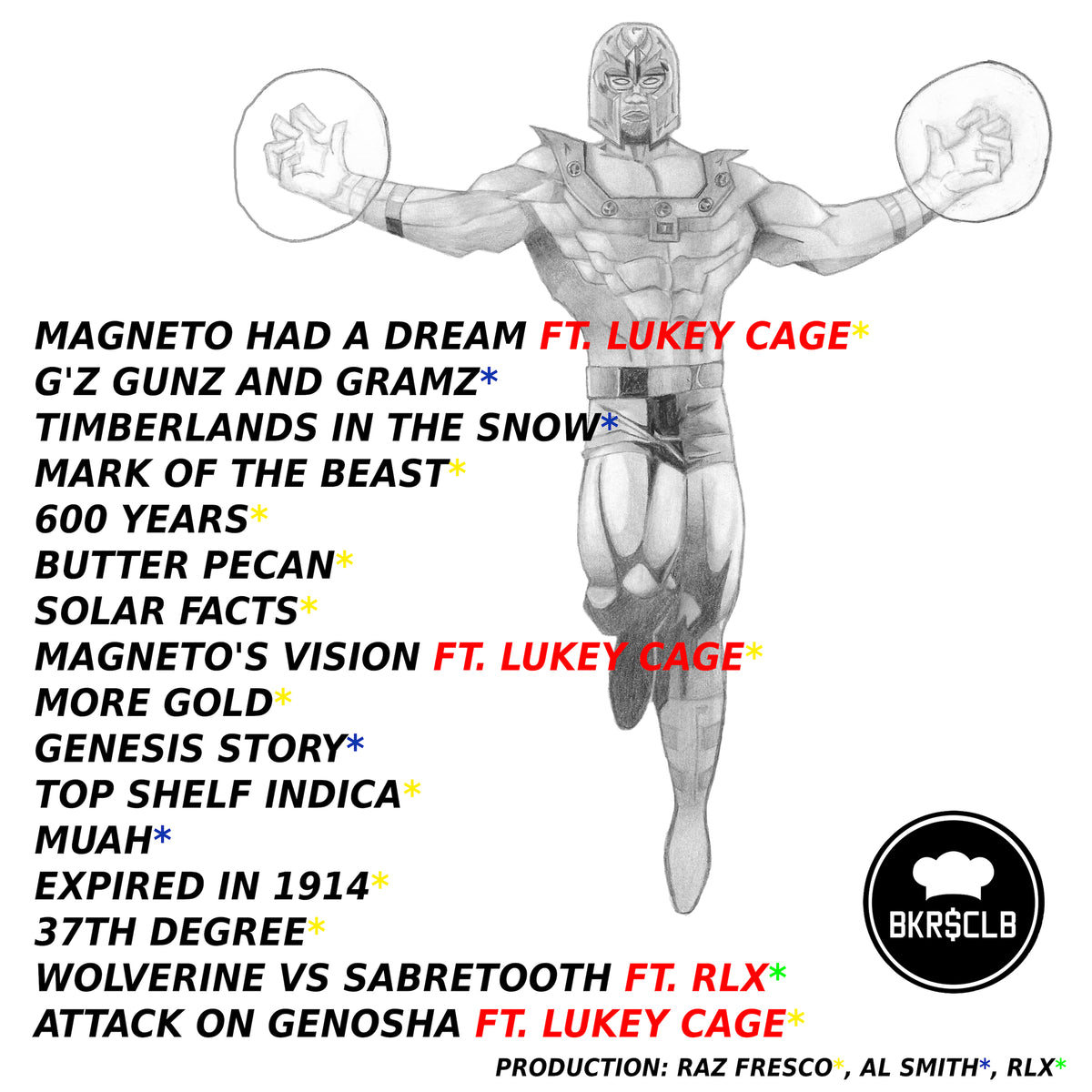 Raz Fresco "Magneto Was Right Issue #3" Digital Album – BKRSCLB STORE