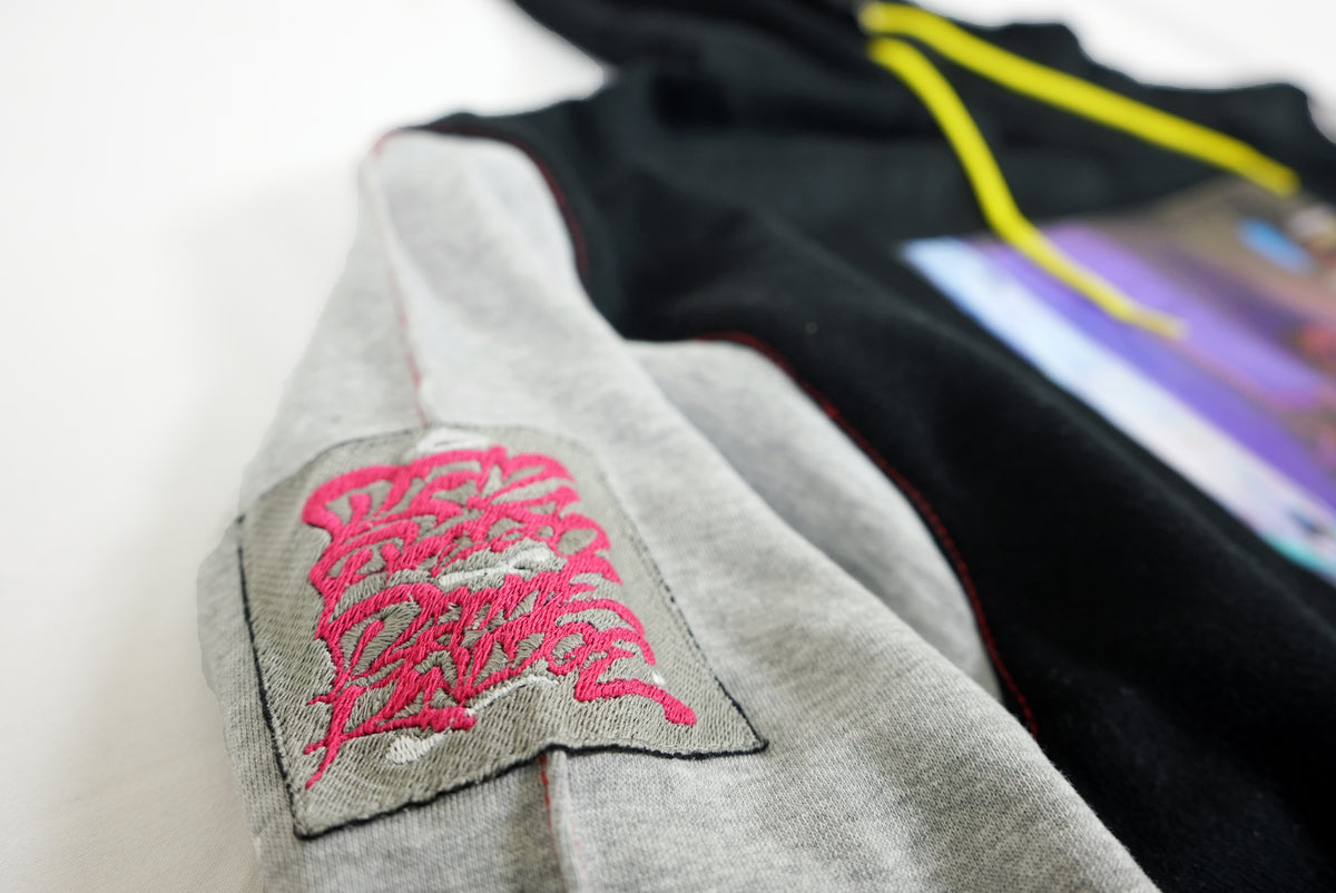 Issue Number Seven Hoodie (Black/Grey) – BKRSCLB STORE