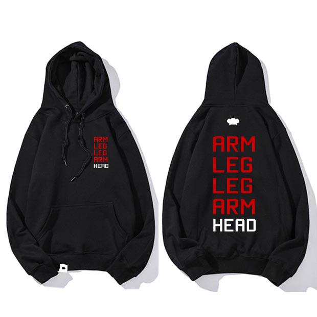Arm Leg Leg Arm Head | Hoodie – BKRSCLB STORE